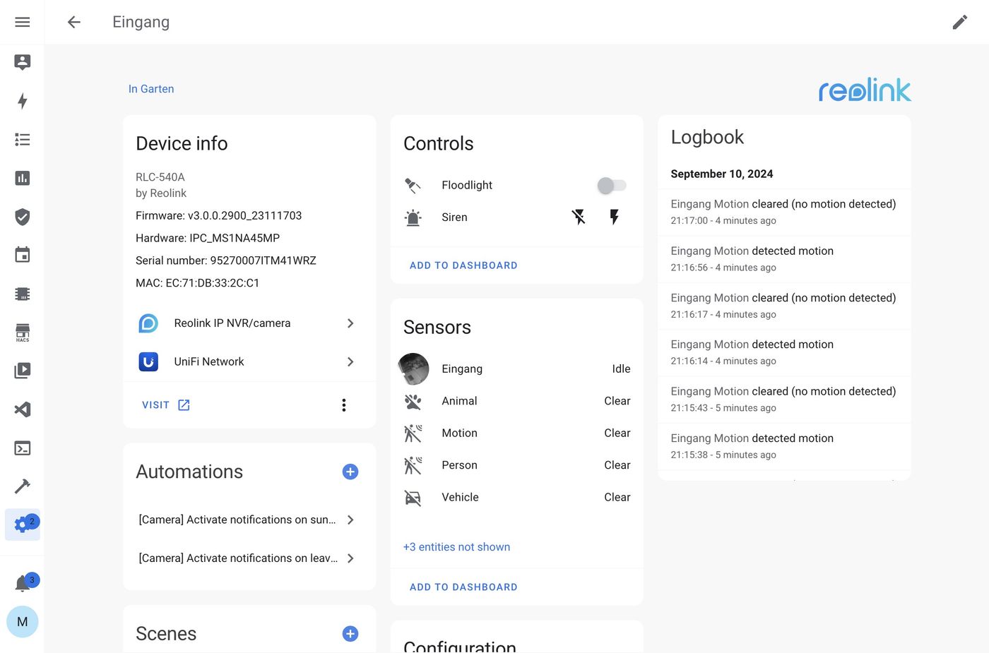 How to Integrate Reolink Cameras into Home Assistant